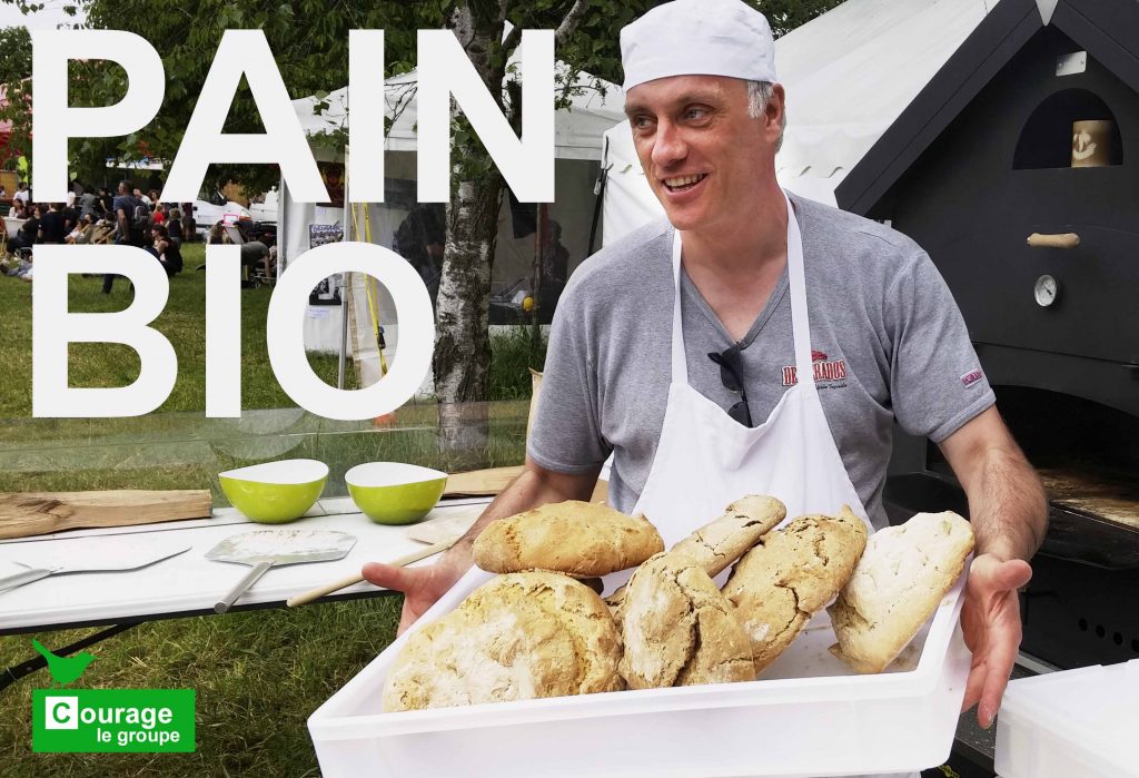 Atelier pain bio en Val de Marne et cuisson au four à bois.